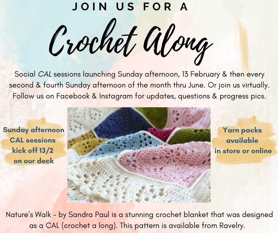 NEW PRODUCTS🌈NEW COLOURS💐Crochet Along & Charity Crochet🧡 – That Yarn Place